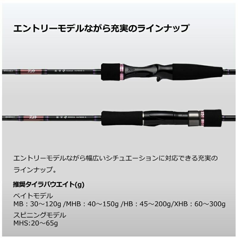 DAIWA（釣り） ダイワ 22紅牙X 69MHB-S / タイラバ : つり具のBunBun Yahoo!店 - 通販 - Yahoo!ショッピング
