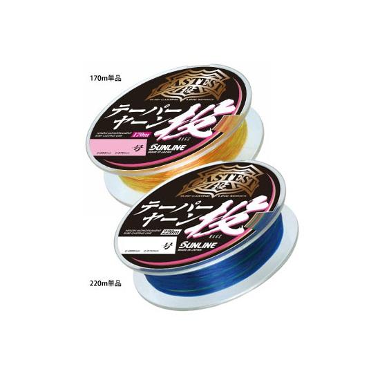 サンライン キャステスト テーパーヤーン投 170m 5＜12号 : つり具のBunBun Yahoo!店 - 通販 - Yahoo!ショッピング
