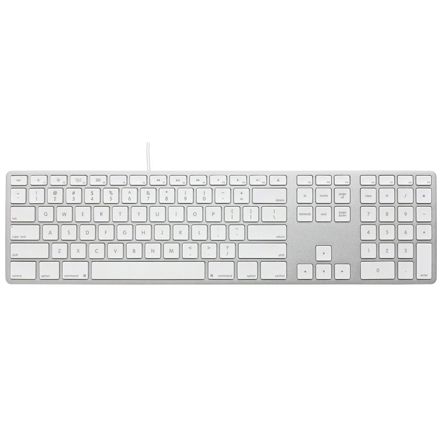 Matias Wired Aluminum keyboard for Mac - Silver 英語配列 : ダイヤテックオンラインYahoo ...