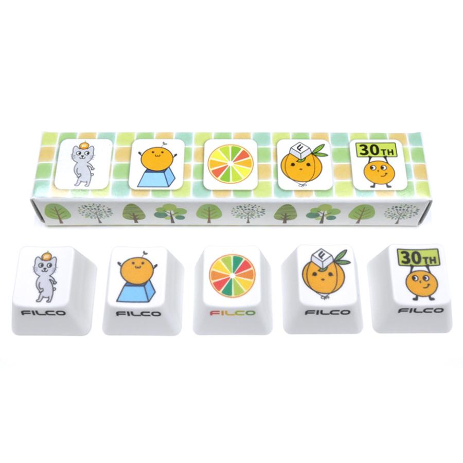 FILCOオリジナル オレンジキーキャップ5個セット :KEYSET-A:ダイヤテックオンラインYahoo!店 - 通販 - Yahoo!ショッピング