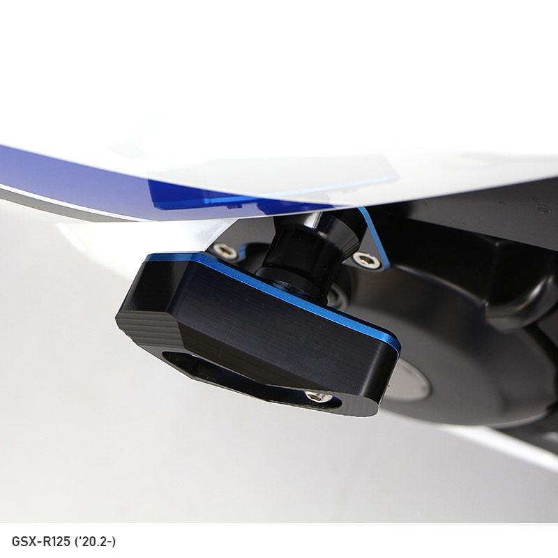 GSX-R125 DL33B エンジンスライダー セット(ブラック／レッド) バイク : em646d3ra2 : エンデュランスYahoo!店 - 通販 - Yahoo!ショッピング