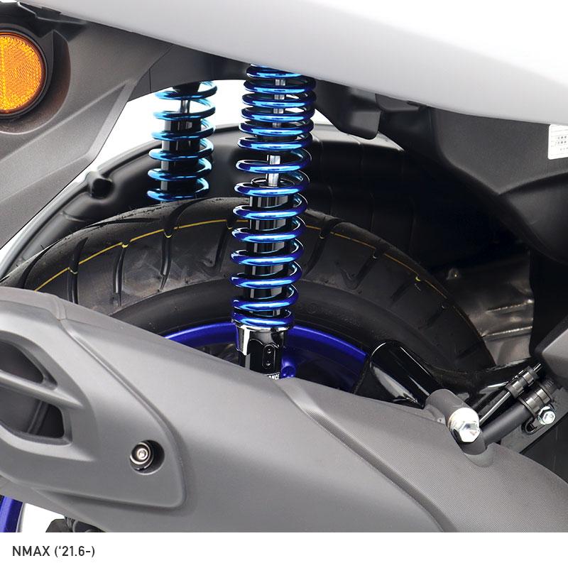 NMAX SEG6J SED6J SE86J NMAX155 SG66J SG50J リア サスペンション 黒ボディ/青スプリング バイク :JLBAL524A6:エンデュランスYahoo!店 ...