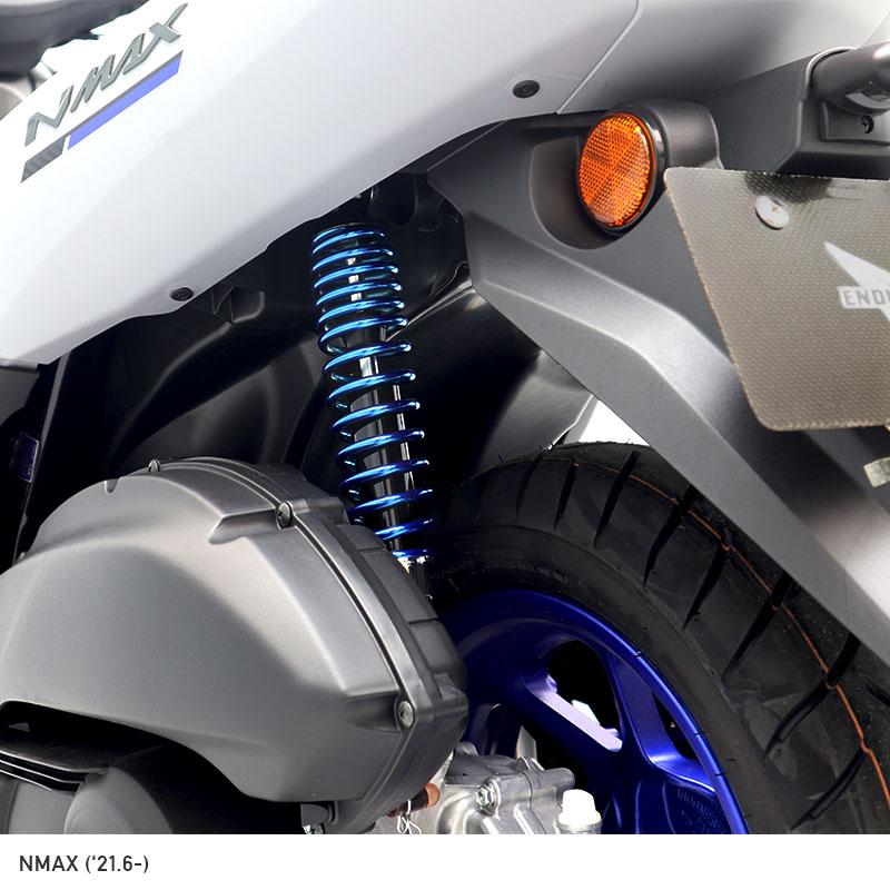 NMAX SEG6J SED6J SE86J NMAX155 SG66J SG50J リア サスペンション 黒ボディ/青スプリング バイク :JLBAL524A6:エンデュランスYahoo!店 ...
