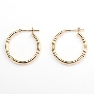 ふるさと納税 昭和町 K18 フープピアス 111629 太さ2.0mm ・直径20.0mm : Yahoo!ふるさと納税 - 通販 - Yahoo!ショッピング