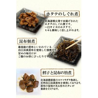 ふるさと納税 鹿部町 佃煮3種お試しセット 各1袋 TS09-5S : Yahoo!ふるさと納税 - 通販 - Yahoo!ショッピング