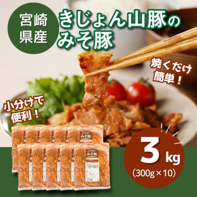 ふるさと納税 木城町 簡単調理 宮崎県産豚肉のみそ豚 3kg (300g×10) K16_0144 : Yahoo!ふるさと納税 - 通販 - Yahoo!ショッピング