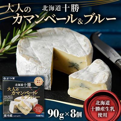ふるさと納税 音更町 「よつ葉」北海道十勝 大人のカマンベール&ブルー 90g×8個【A93】 : Yahoo!ふるさと納税 - 通販 - Yahoo!ショッピング