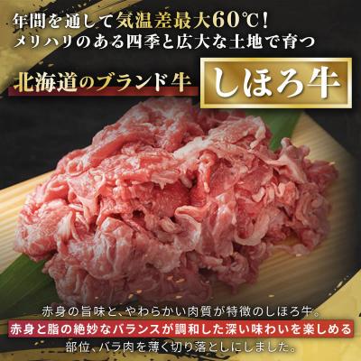 ふるさと納税 士幌町 北海道 北の大地の物語 しほろ牛 切り落とし スライス 計800g とろける赤身肉 士幌町【N22】 : Yahoo!ふるさと納税 - 通販 - Yahoo!ショッピング