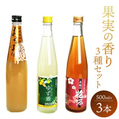 ふるさと納税 香南市 高知特産 果実の香り酒500ml×3種セット gs-0051 : Yahoo!ふるさと納税 - 通販 - Yahoo!ショッピング
