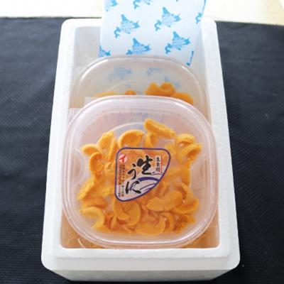 ふるさと納税 根室市 エゾバフンウニ塩水パック60〜70g×2P D-71053 - その他魚介類、海鮮類