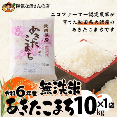 ふるさと納税 大館市 R6年産「あきたこまち無洗米10kg」(10kg×1袋) : Yahoo!ふるさと納税 - 通販 - Yahoo!ショッピング