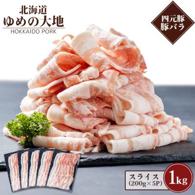 ふるさと納税 羽幌町 【北海道ブランド豚】「ゆめの大地」 豚バラスライス 200g×5パック【27004】 : Yahoo!ふるさと納税 - 通販 - Yahoo!ショッピング