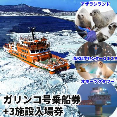 ふるさと納税 紋別市 ガリンコ号III IMERU 冬期運航 流氷クルーズ乗船券(3施設入場券セット) : 3234219 : Yahoo!ふるさと納税 - 通販 - Yahoo!ショッピング