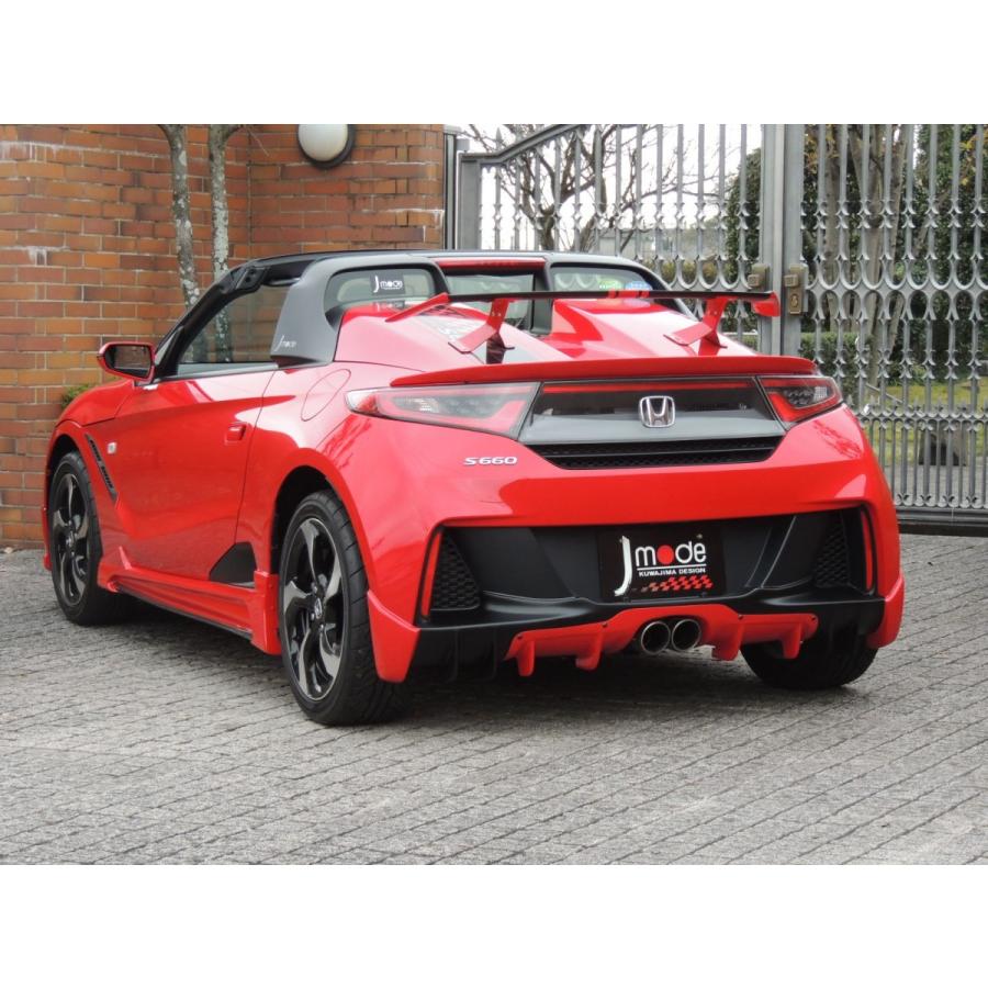 Jmode ホンダ S660 JW5 ディフューザーハーフスポイラー スクーデリア（ツートン塗装済み） : Jmodeヤフー店 - 通販 - Yahoo!ショッピング