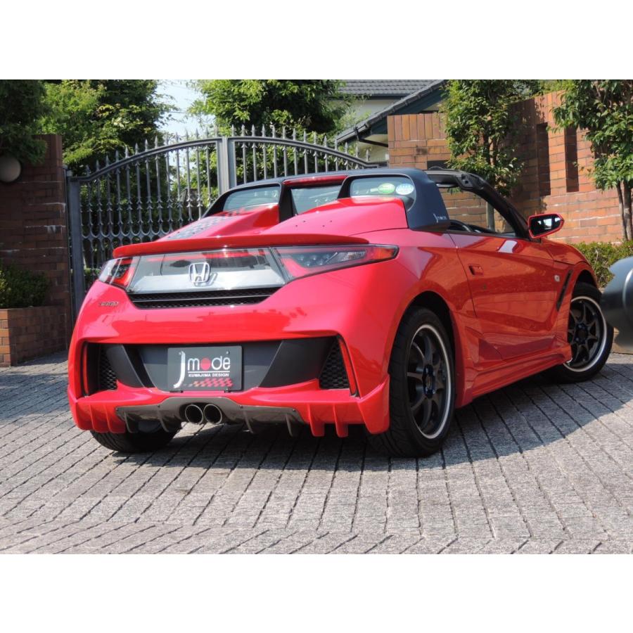 Jmode ホンダ S660 JW5 ディフューザーハーフスポイラースクーデリア（塗装済み）（センターパネルをガンメタ仕様） : Jmodeヤフー店 - 通販 - Yahoo!ショッピング