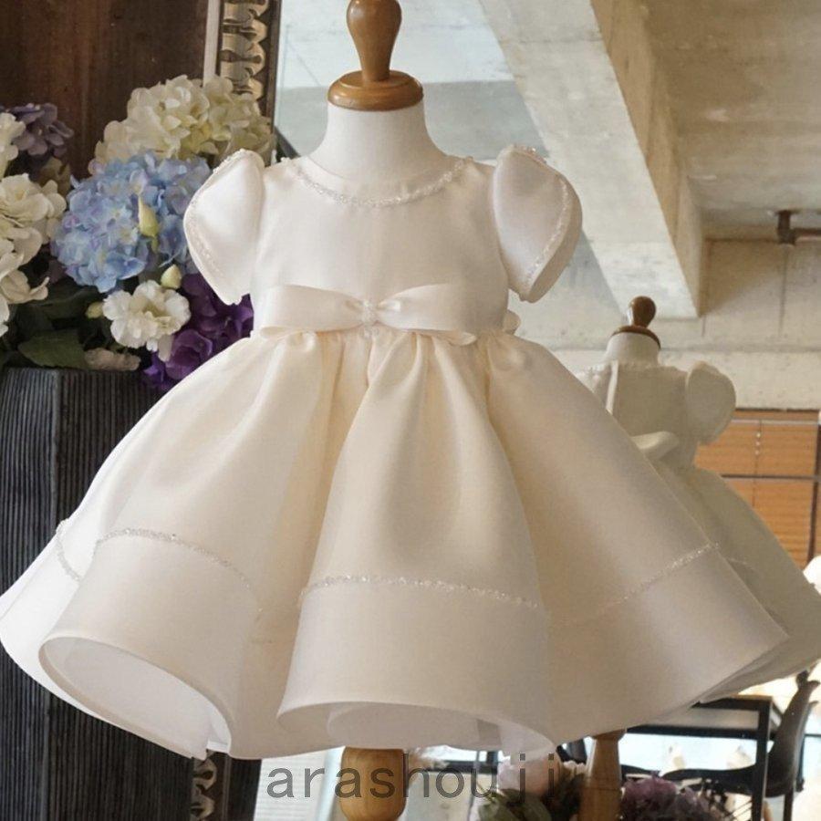 【特価】ドレス キッズ ワンピース ベビー 結婚式 ハーフバースデー 半袖 チュール レース 子供服 子ども服 女の子 1歳 誕生日 ...