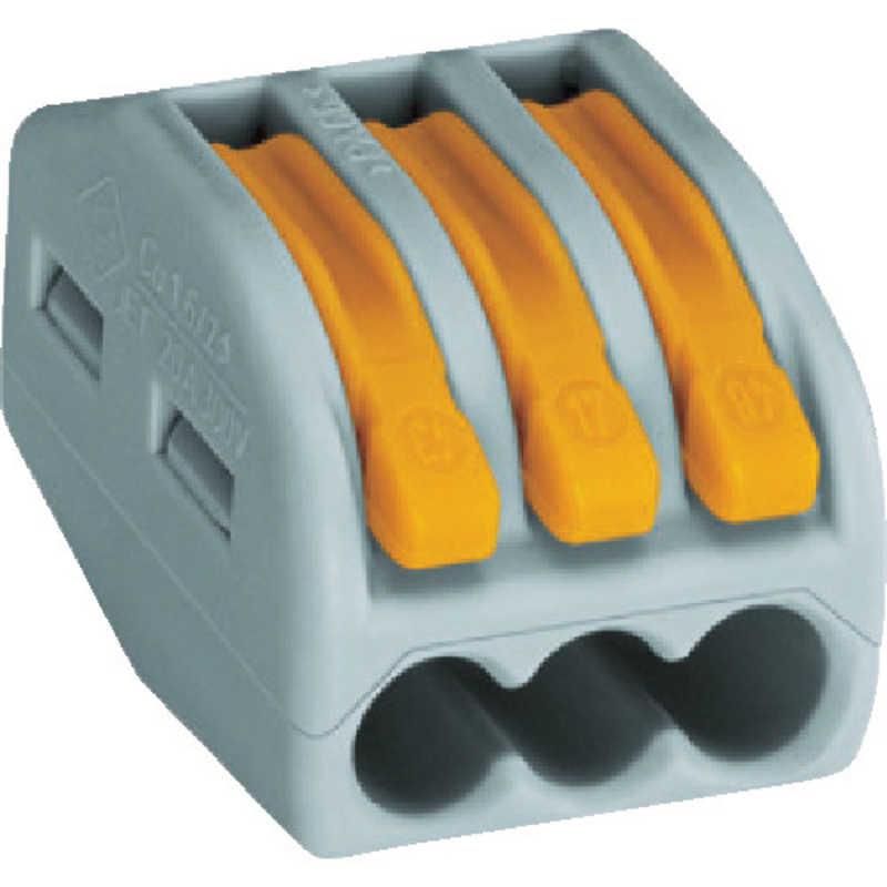 ワゴジャパン WF-3 より線・単線接続可能コネクタ 3穴用 50個入り WF3 : コジマYahoo!店 - 通販 - Yahoo!ショッピング