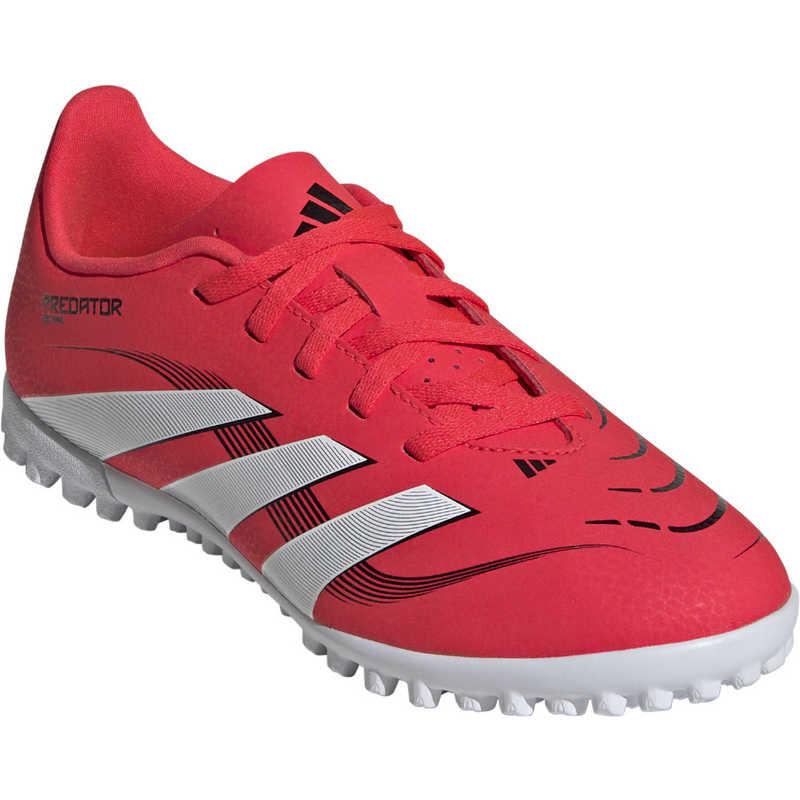 adidas ジュニア キッズ プレデター CLUB TF/ターフ用(トレーニングシューズ) ルシッドレッド/フットウェアホワイト/コアブラック 235 ID3805 ID3805_25SS ...