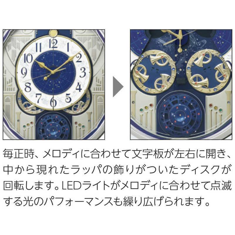 セイコー からくり時計 「ウェーブシンフォニー」薄金色パール RE582G :4517228042669:コジマYahoo!店 - 通販 ...