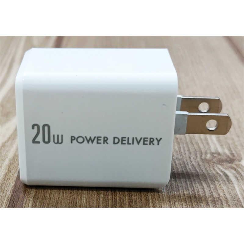 osma（オズマ） PD(PowerDelivery) 対応USB-AC充電器 3A 20W （Type-Cポート×1 USB-Aポート×1 ...