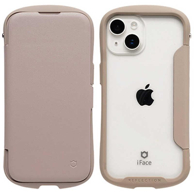 HAMEE [iPhone 15/14/13専用]iFace Reflection ダイアリー ポリカーボネート クリアケース iFace ベージュ 41-983522 : コジマYahoo ...