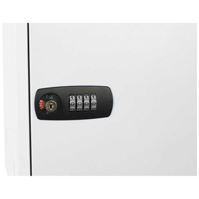 アスカ（ASKA） 組み立て式収納ボックス Asmix（アスミックス） ホワイト [鍵式＋ダイヤル式] SB500W : コジマYahoo!店 - 通販 - Yahoo!ショッピング