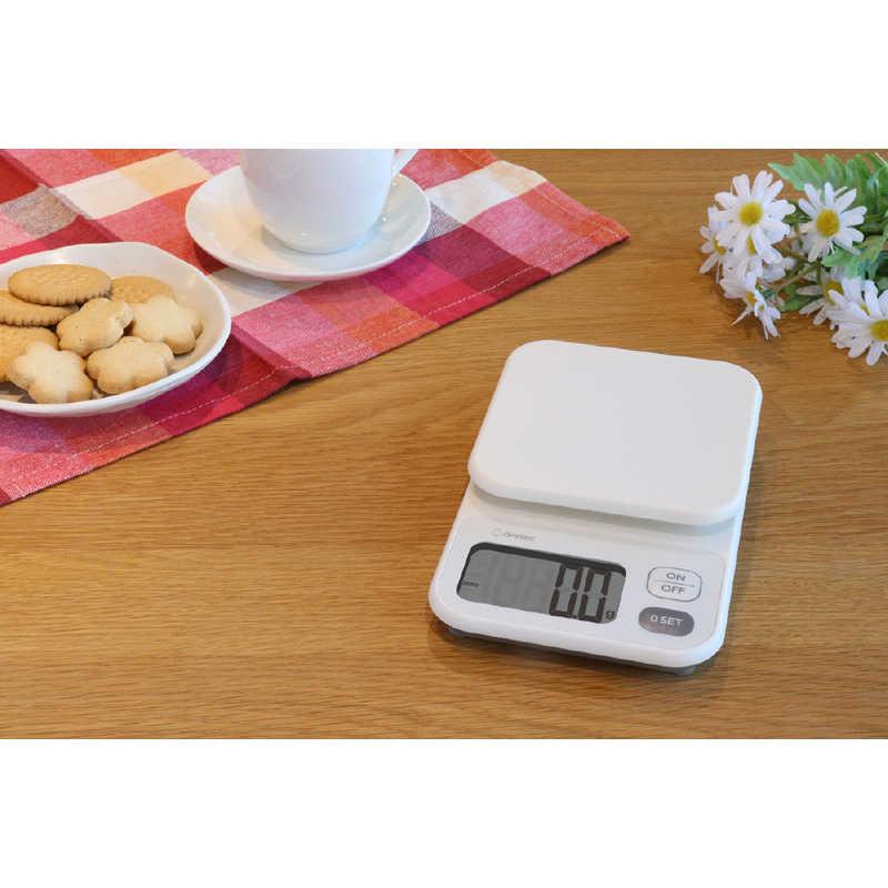 ドリテック デジタルスケール「エクレ」2kg ホワイト KS-740WT : コジマYahoo!店 - 通販 - Yahoo!ショッピング