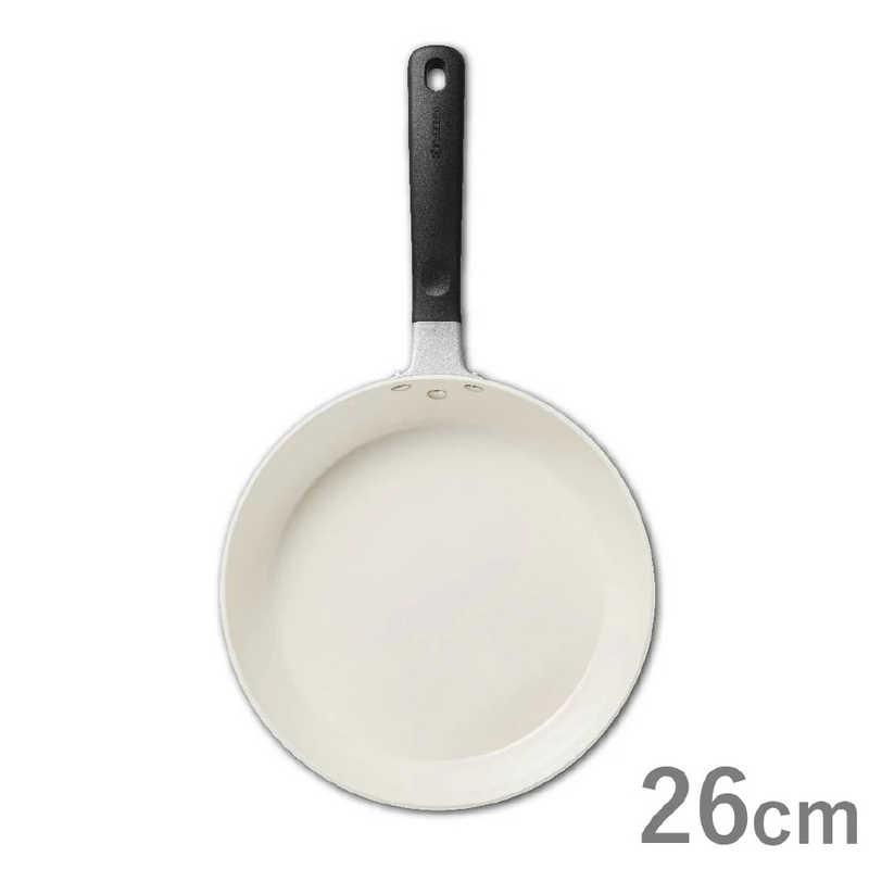 京セラ フライパン(26cm) [IH対応] ベージュ CF-26C-WBG : コジマYahoo!店 - 通販 - Yahoo!ショッピング