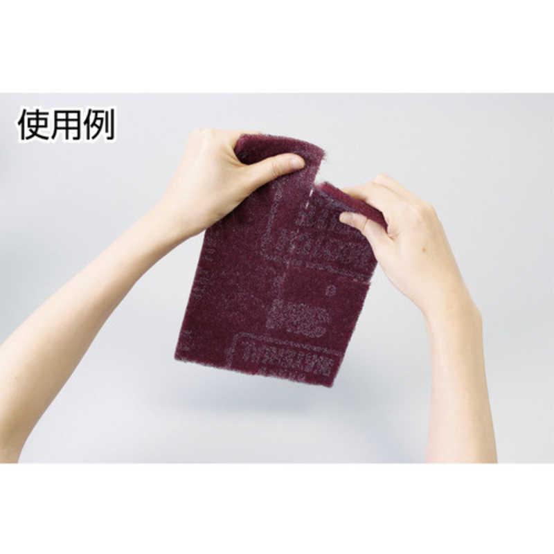 3Mジャパン 3M スコッチ・ブライト 工業用パッド 切れるタイプ ＃1200相当 赤紫 BOX(10枚入) 7512 DOT BOX ...