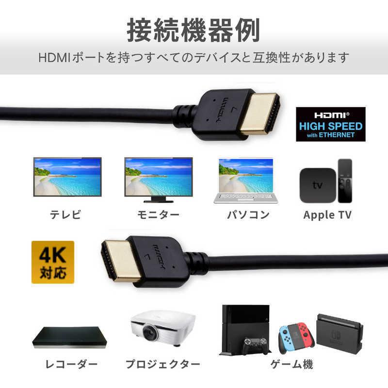 ELECOM HDMIケーブル [1.5m /HDMI⇔HDMI /スリムタイプ /4K対応] : コジマYahoo!店 - 通販 - Yahoo!ショッピング