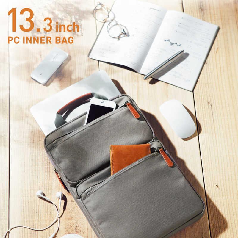 ELECOM カジュアルインナーバッグ/13.3inch/縦型/グレー : コジマYahoo!店 - 通販 - Yahoo!ショッピング