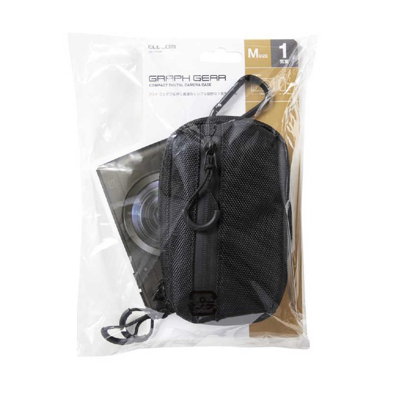 ELECOM エレコム ELECOM GRAPH GEAR コンパクトカメラケース1気室 Mサイズ (ブラック) DGB-CP01MBK : コジマYahoo!店 - 通販 - Yahoo ...