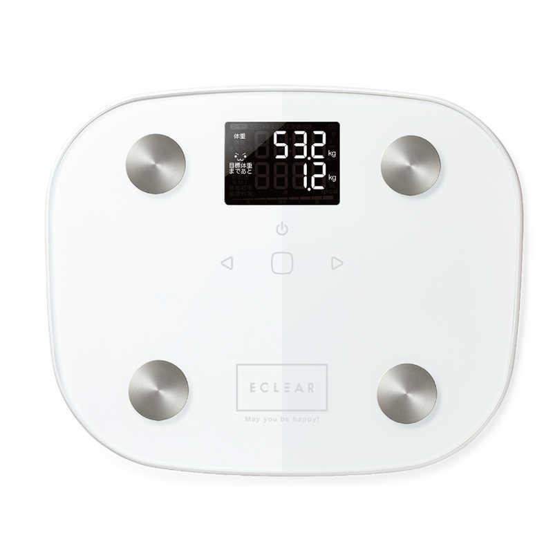 ELECOM エレコム ELECOM エクリア体組成計 FS03シリーズ ホワイト HCS-FS03WH : コジマYahoo!店 - 通販 - Yahoo!ショッピング