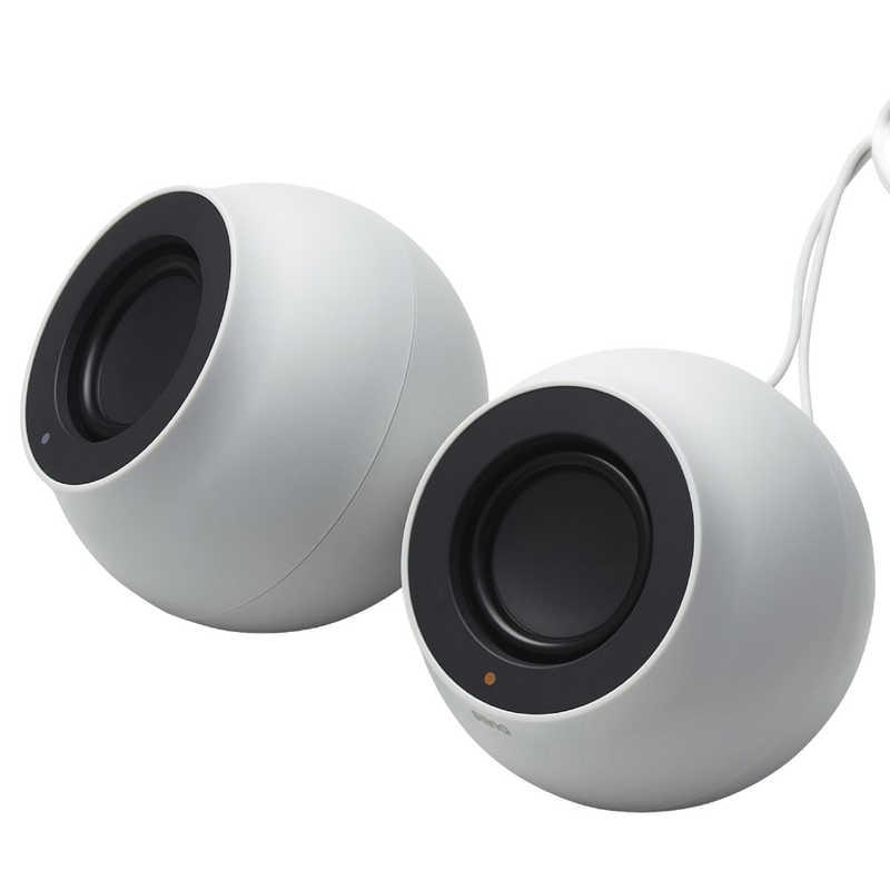 エレコム ELECOM PCスピーカー USB-C / USB-A接続 Stina(スティーナ) [USB電源 /2.0ch] ホワイト SP-P10CUSBWH : コジマYahoo!店 ...