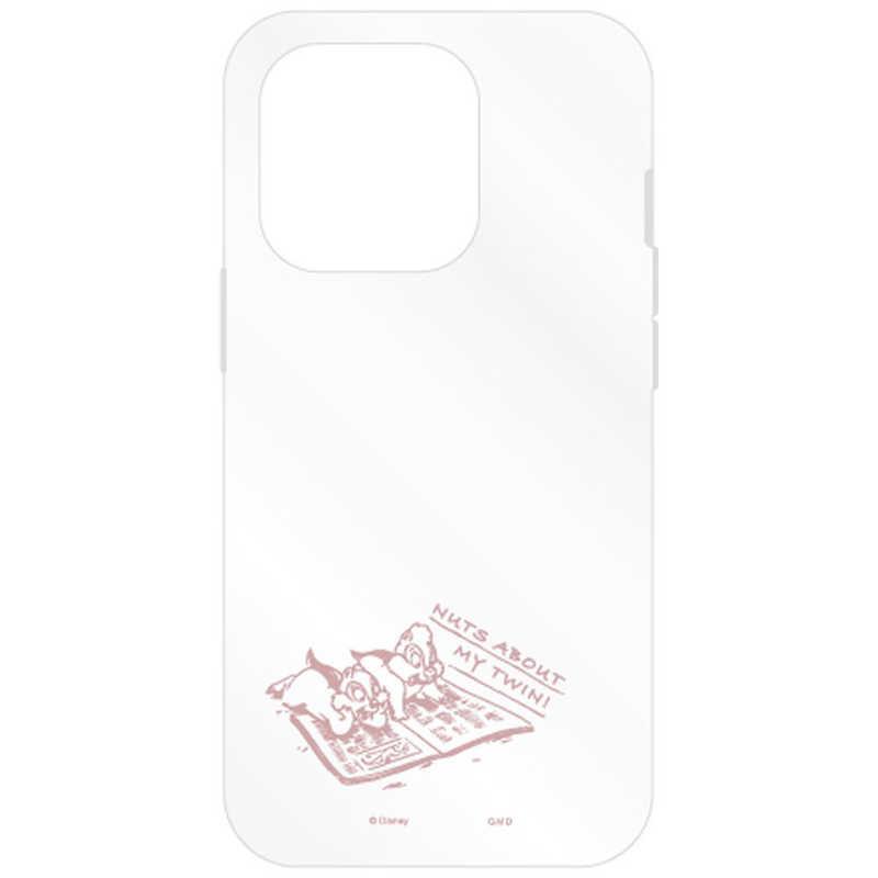 グルマンディーズ iPhone 15 Pro(6.1インチ) ソフトケース Disney/Pixerキャラクターズ チップ＆デール DNG ...