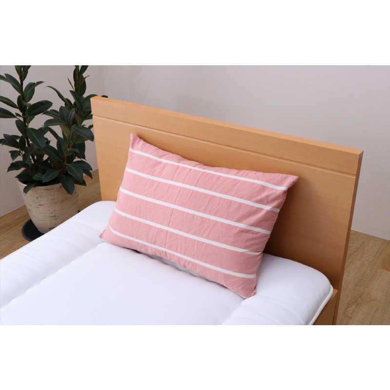 イケヒコ (まくらカバー)オーガニックコットン (43×63cm/ピンク) : コジマYahoo!店 - 通販 - Yahoo!ショッピング