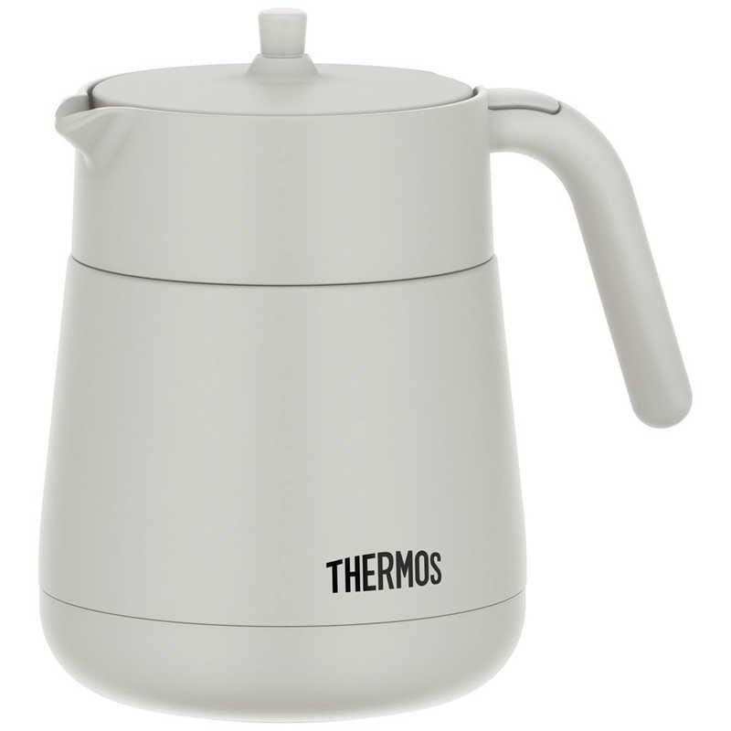 THERMOS（サーモス） 真空断熱ティーポット (ライトグレー)(容量:720ml) ライトグレー TTE-700-LGY : コジマYahoo!店 - 通販 - Yahoo!ショッピング