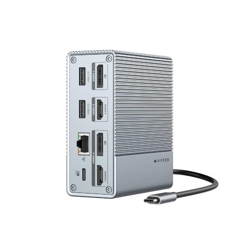 ROA USB PD対応 85W ドッキングステーション グレー [USB Power Delivery対応] HP-HDG212B ...