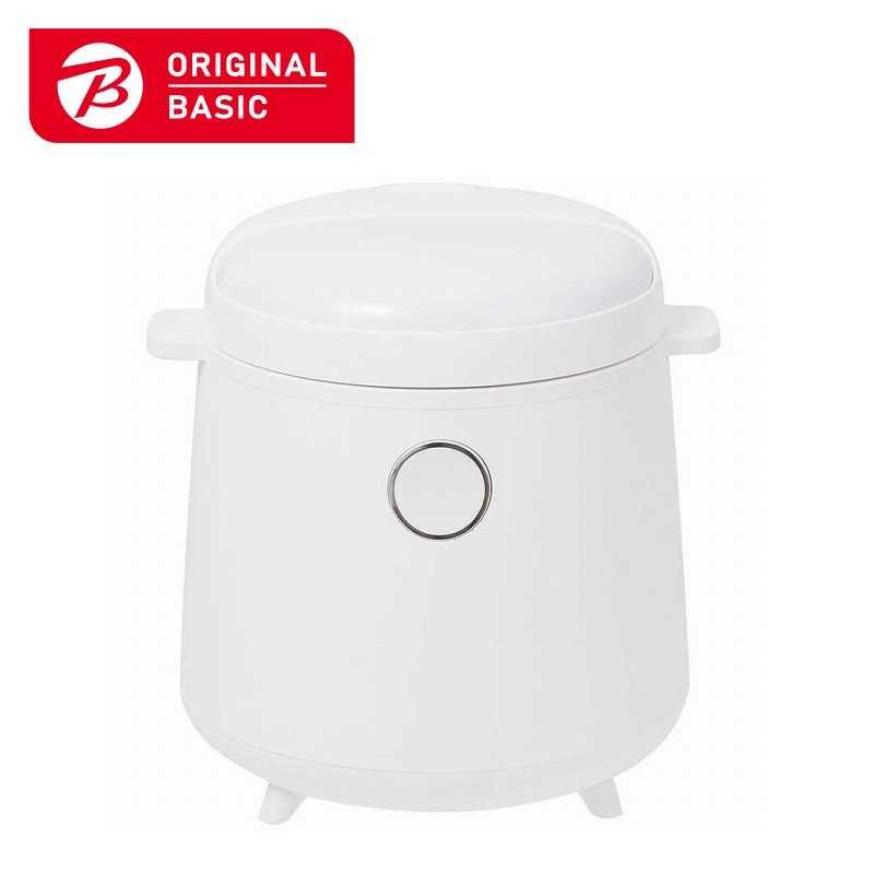 ORIGINALBASIC 3合炊きマイコン炊飯器 ORIGINAL BASIC [3合 /マイコン] OB-M30-W : 4571102094076 : コジマYahoo!店 - 通販 ...