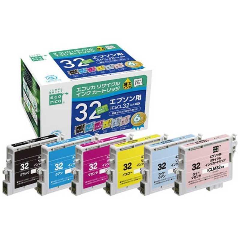 エコリカ エコリカ IC6CL32互換エプソン用リサイクルインクカートリッジ ECI-E326PBOX : コジマYahoo!店 - 通販 - Yahoo!ショッピング