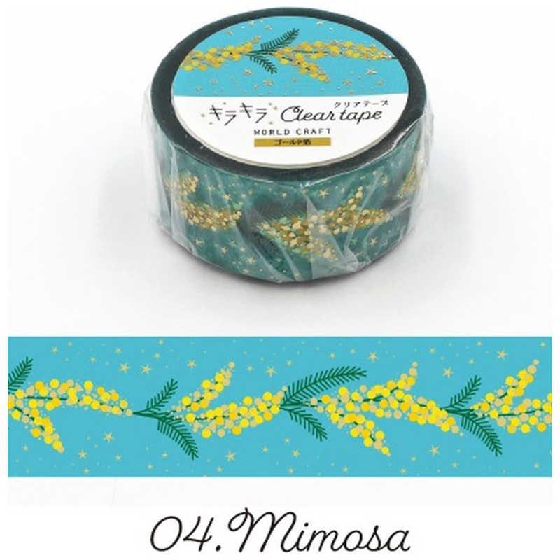 ワールドクラフト キラキラクリアテープ Mimosa KCT20004 : コジマYahoo!店 - 通販 - Yahoo!ショッピング