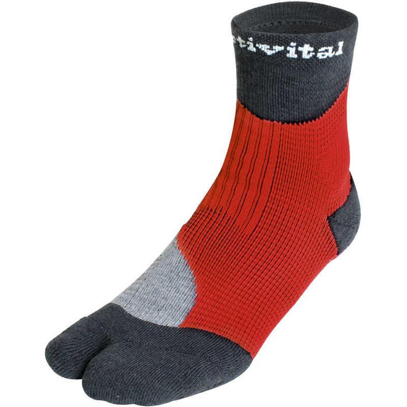アクティバイタル ユニセックス フットサポーター S-Mサイズ (Activaital) レッド×グレー 【返品交換不可】 4419 : コジマYahoo!店 - 通販 - Yahoo!ショッピング