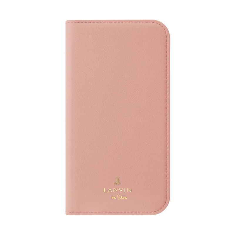 ランバン Folio Case Stand & Ring Ribbon 2-Tone for iPhone 13 Pro [ Baby Pink/Vivid Pink ] LANVIN en ...