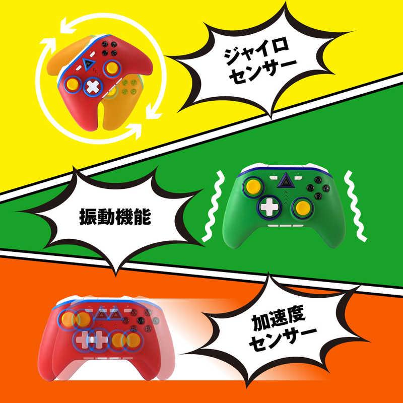 アローン Switch用ワイヤレスコントローラーレッド ALG-NSWCRD : コジマYahoo!店 - 通販 - Yahoo!ショッピング