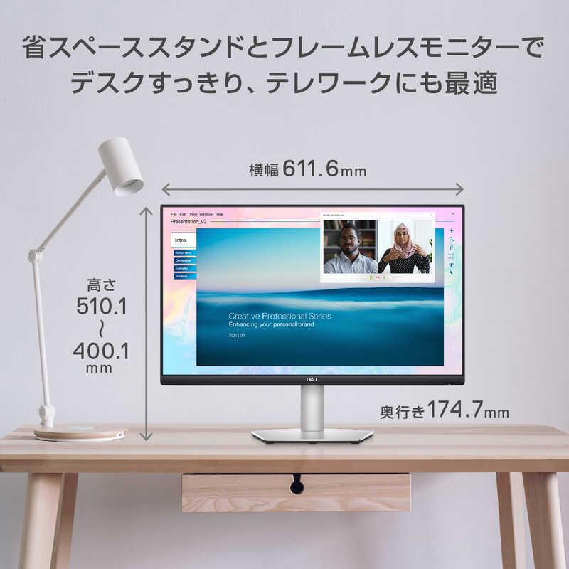 DELL DELL デル PCモニター Sシリーズ シルバー [27型 /4K(3840 DELL DELL デル PCモニター Sシリーズ シルバー [27型 /4K(3840
