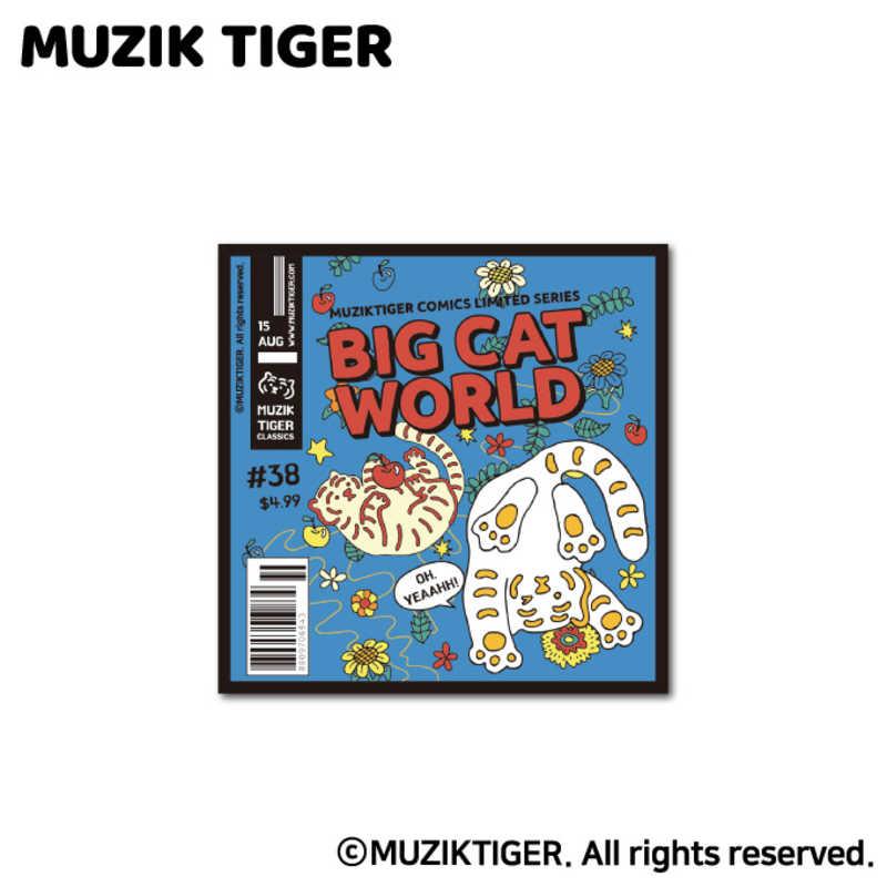 ゼネラルステッカー ダイカットミニステッカー MUZIK TIGER BIG CAT WORLD MUZ-019 : コジマYahoo!店 - 通販 - Yahoo!ショッピング