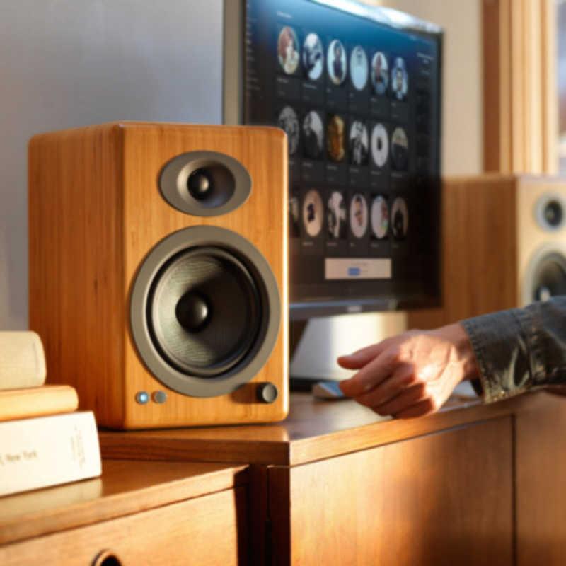 AUDIOENGINE Bluetoothスピーカー ソリッド・バンブー A5+BTN : コジマYahoo!店 - 通販 - Yahoo!ショッピング