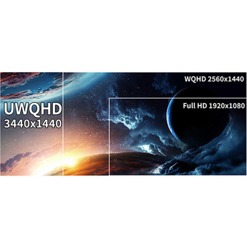 JAPANNEXT ゲーミングモニター [34型 /UWQHD(3440×1440） /ワイド /曲面型] JN-34VC165UQR : 4589511163795 : コジマYahoo!店 ...