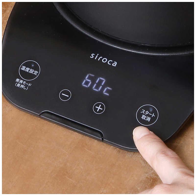 siroca SIROCA 温度調節電気ケトル ブラック [0.8L] SK-D171 : コジマYahoo!店 - 通販 - Yahoo!ショッピング