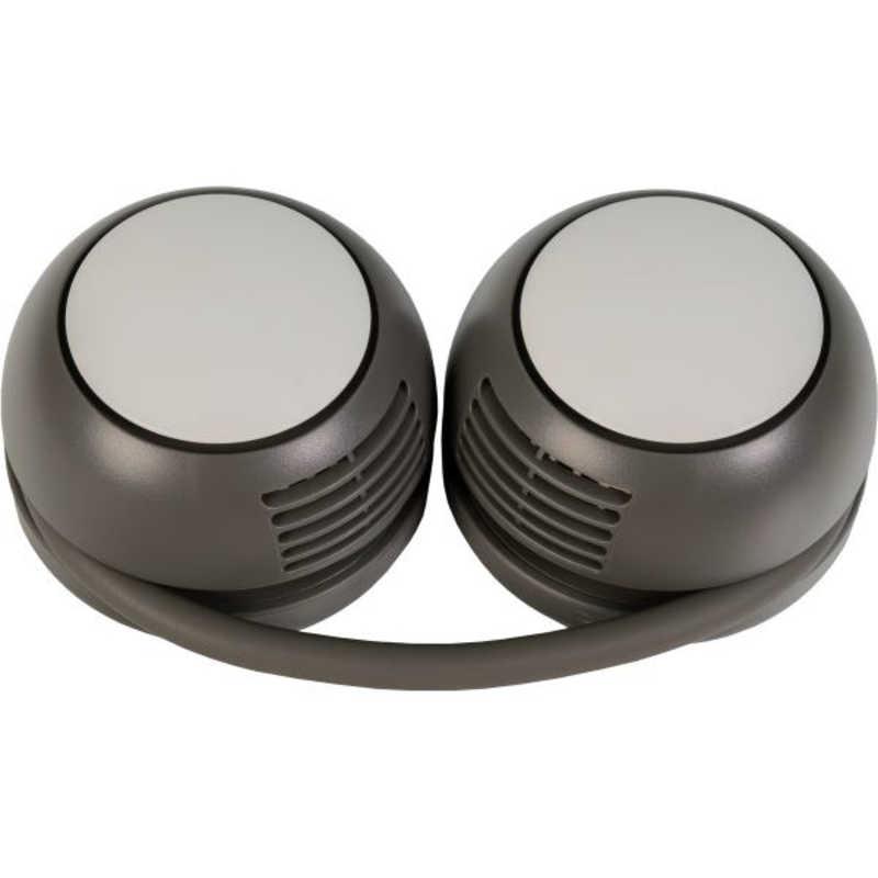 静 SUZ-HIE ドラム式ネックファン ダークグレー SZ-2512 : コジマYahoo!店 - 通販 - Yahoo!ショッピング